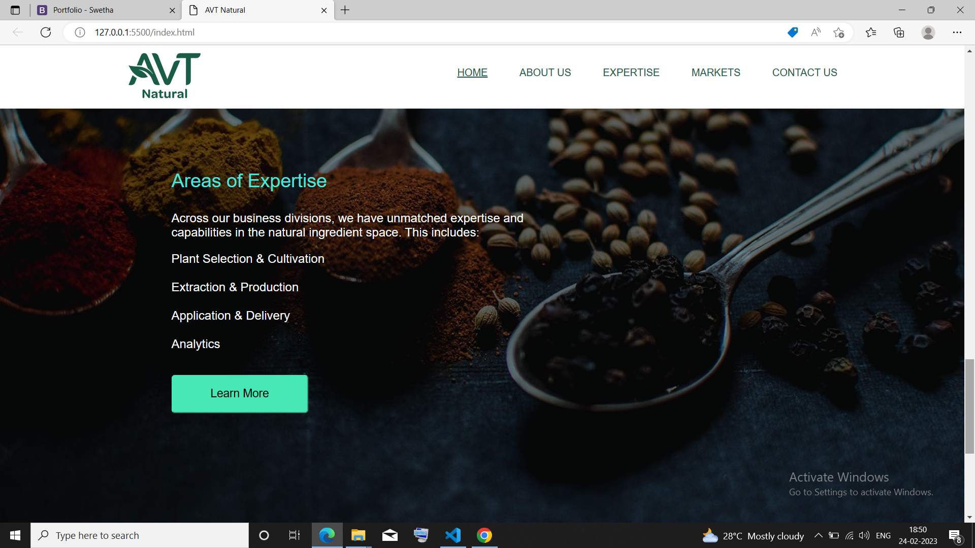 portfolio 1 - Swetha